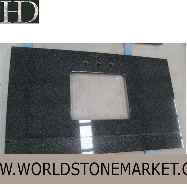 African Absolute Impala Black Granite Countertops - World Stone Market